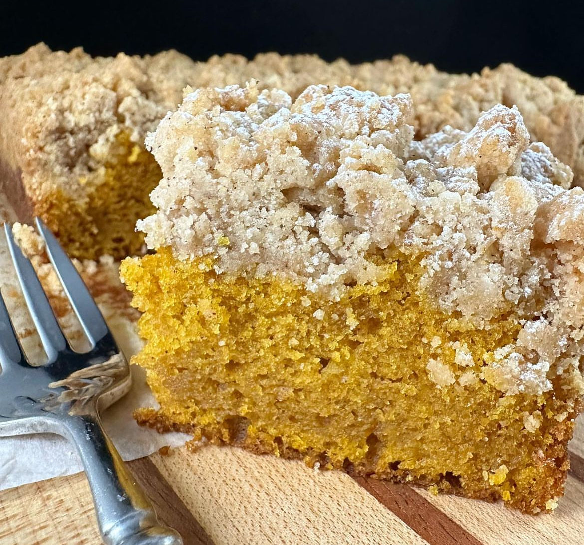 Pumpkin Crumb Cake – Udderly Delicious