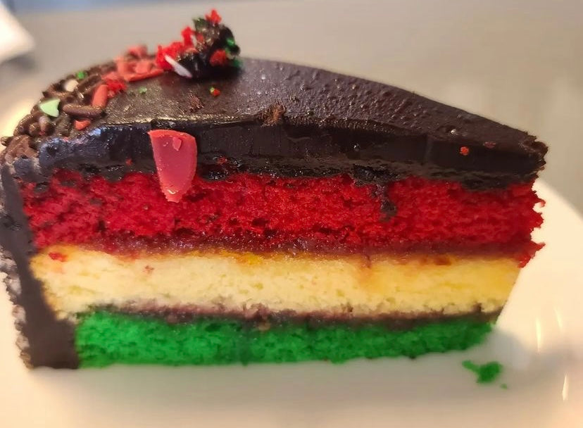 Italian Rainbow Cake – Udderly Delicious